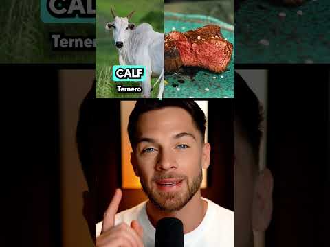 ¿Te has confundido con los nombres de la carne en inglés?