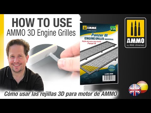 How To Use AMMO 3D Engine Grilles / Cómo Usar las rejillas 3D para motor de AMMO.