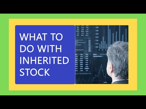 What To Do With Inherited Stock