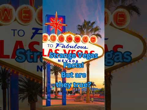 Unveiling Vegas: Real or Imagined? #lasvegas #factorfiction #shorts