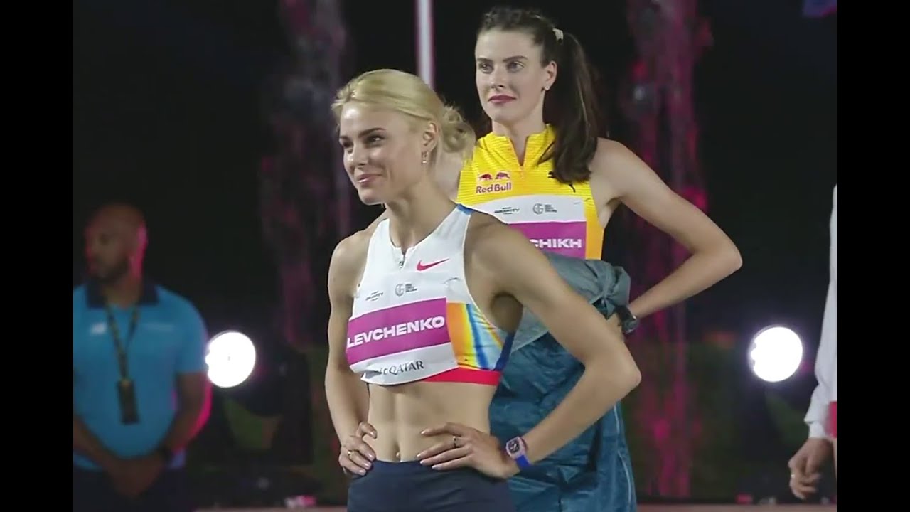 Athletics High Jump Women's WHAT GRAVITY CHALLENGE Легкая Атлетика ВЫСОТА Женщины Катар 9 мая 1080р
