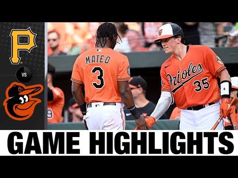 Pirates vs Orioles Game Highlights (8/6/22) | MLB Highlights