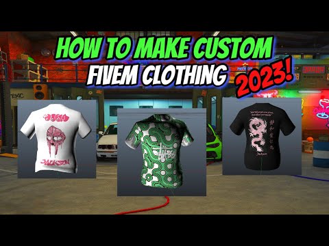 Updated 2023! Fastest Way! How To Make Custom Clothing For FiveM In GTA Easily