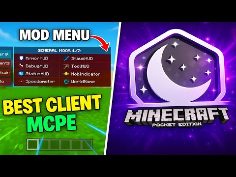 🔥 Best MCPE Client 2025 | 32bit/64bit All Devices Support + Mod Menu!