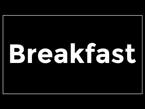 How to say Breakfast in Hebrew