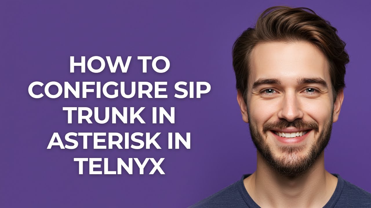 How to Configure Sip Trunk In Asterisk In Telnyx - GUIDE!