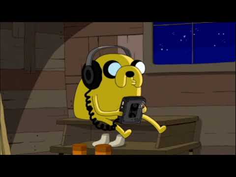 Jake Listening to Time Adventure