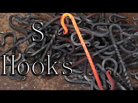 Forging S - HOOKS - blacksmithing