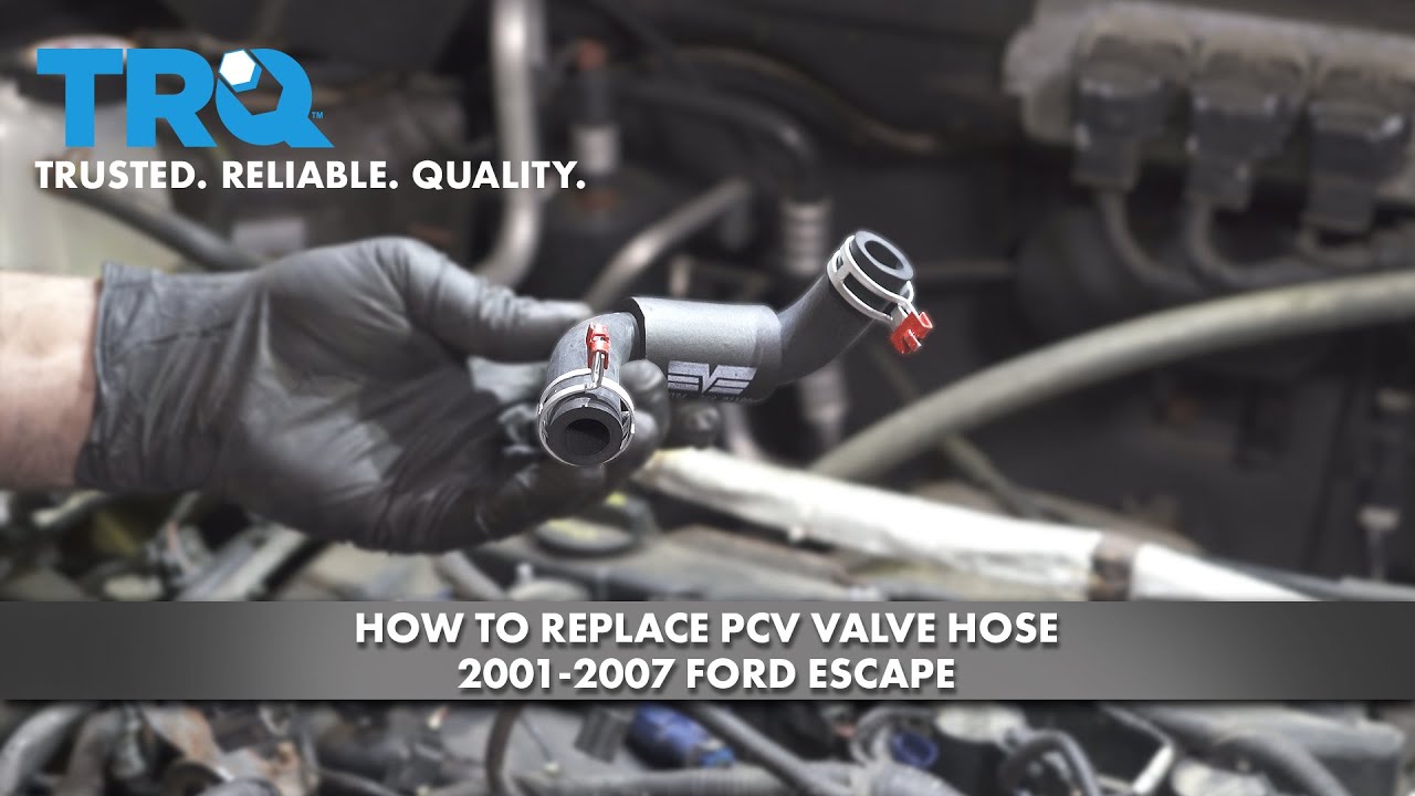 How To Replace PCV Valve Hose 2001-2007 Ford Escape
