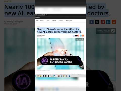 🤖 AI developed that detects almost 100% of endometrial cancer | 🤖 #ia #chatgpt #cancer