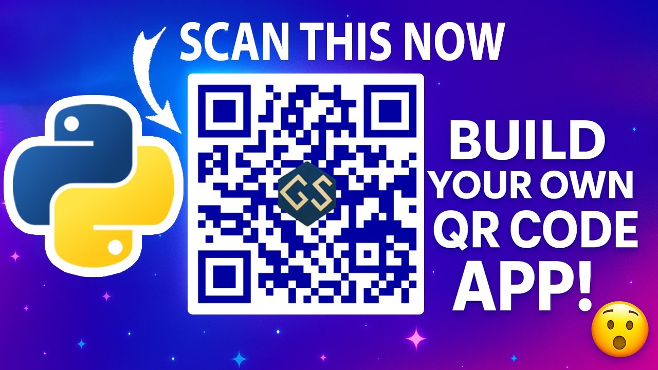 🔥 How to Create QR Code Generator in Python [ 2025 Update ] GUI + Logo + Colors Customization!!