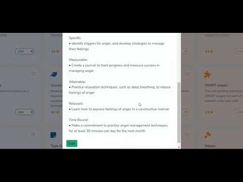 SMART Targets using TeacherMatic