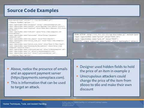 CCT 250 - Ch 09 - Web and Database Attacks