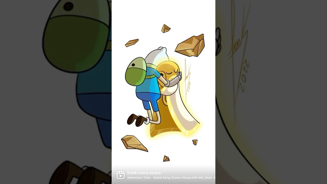 Drawing Finn and Jake from HBO Max Adventure Time, Distant Lands #adventuretime #finnandjake