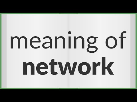 Network | meaning of Network