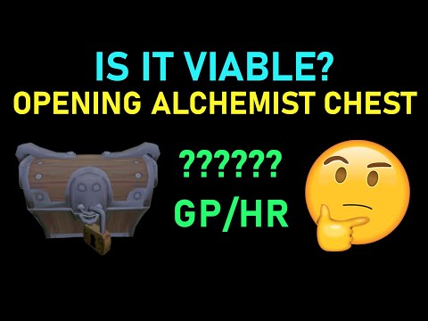 [Is It Viable?] Opening Alchemist Chests For Money | RuneScape 3