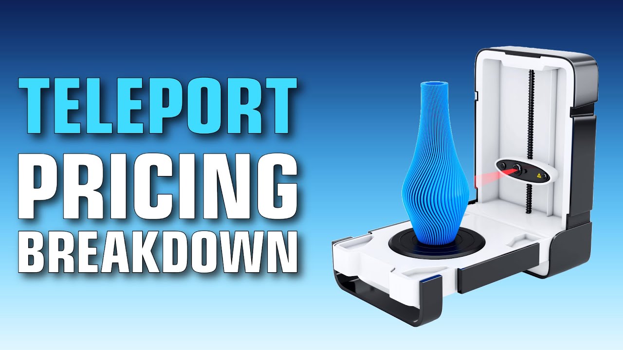 How Much Does the Slant 3D Teleport 3D Printing Service Cost? | Teleport Pricing Breakdown