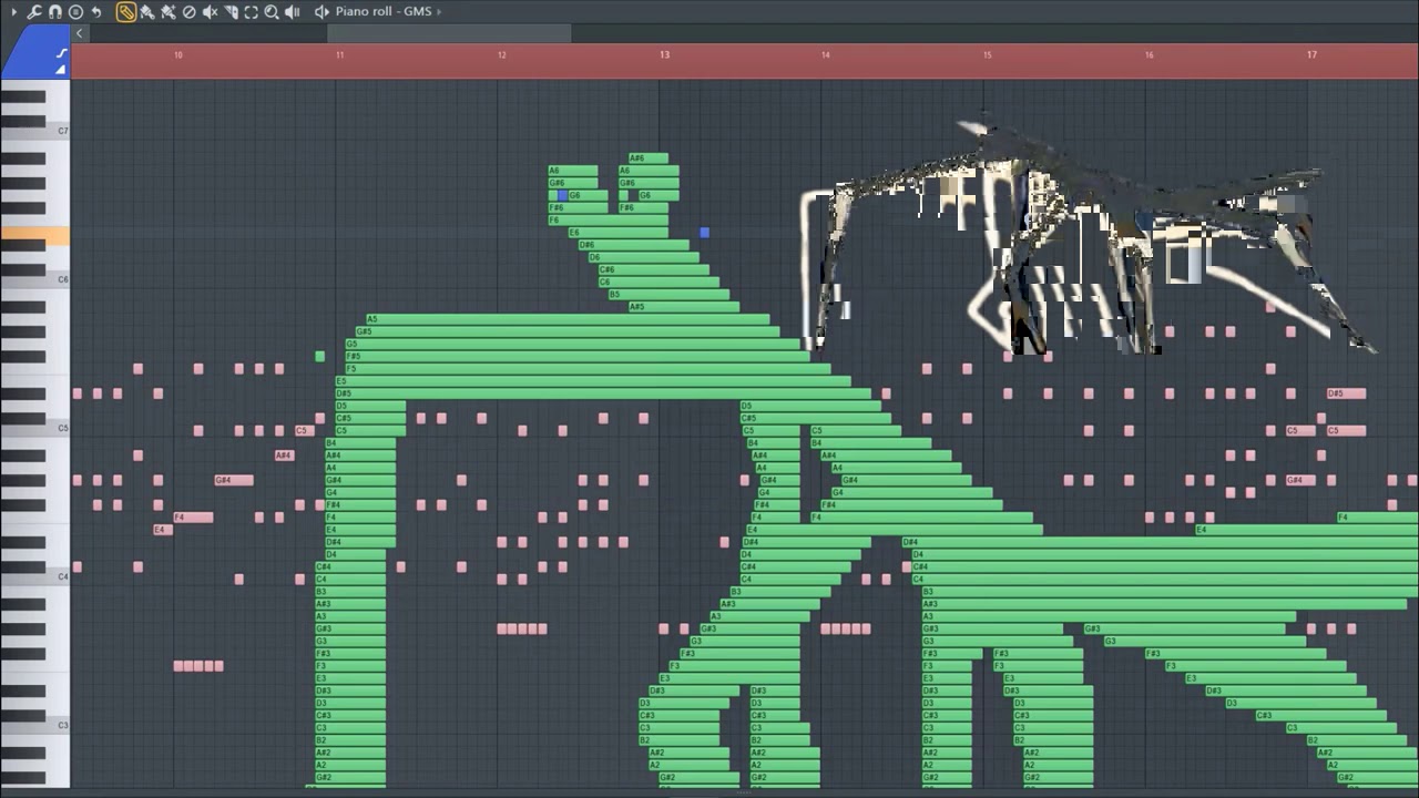 What Get Stick Bugged Lol Sounds Like - MIDI Art