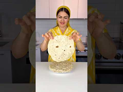 Very quick and tasty recipe for lavash, tortillas with only 4 ingredients