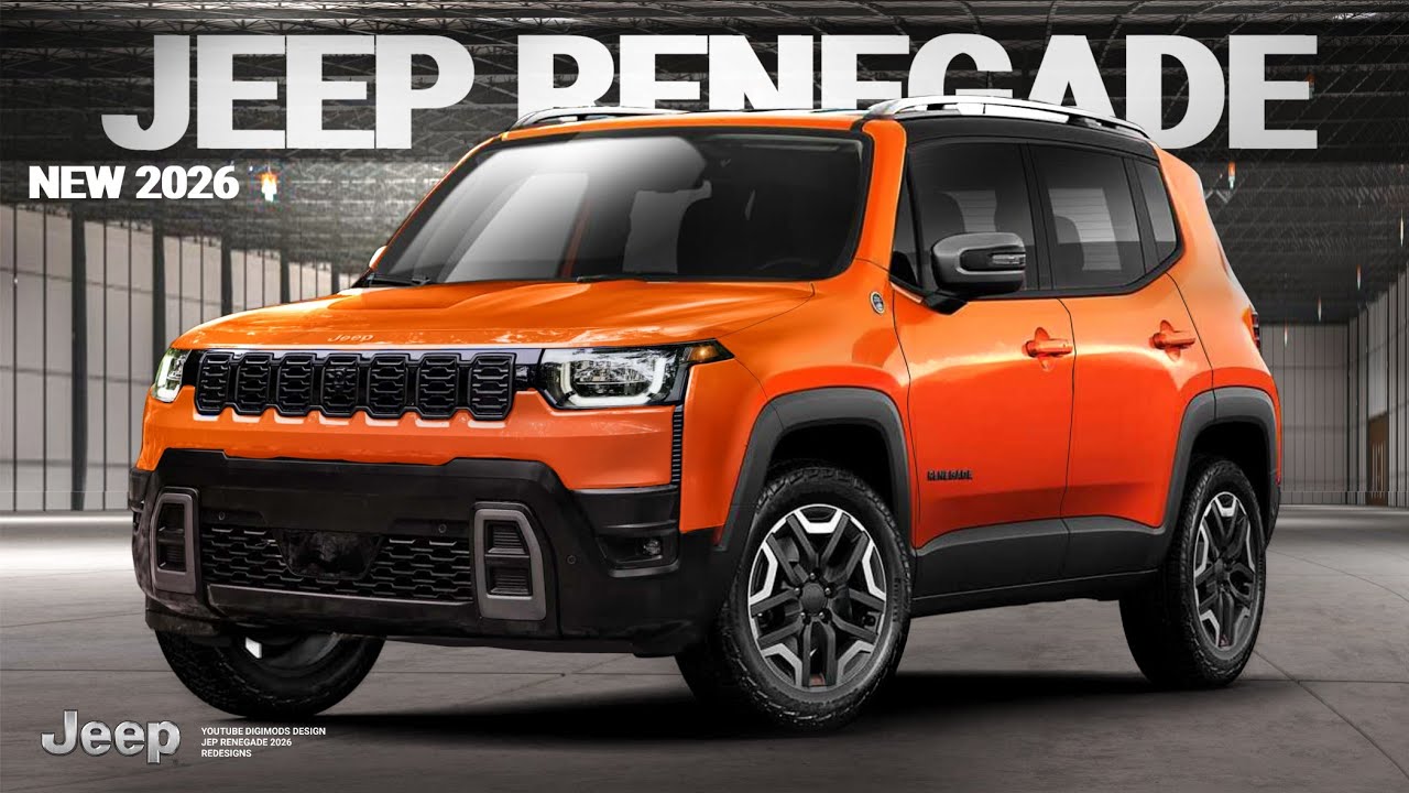 All-New Second-Gen Jeep Renegade Gets Bolder in CGI, Follows Compass ...