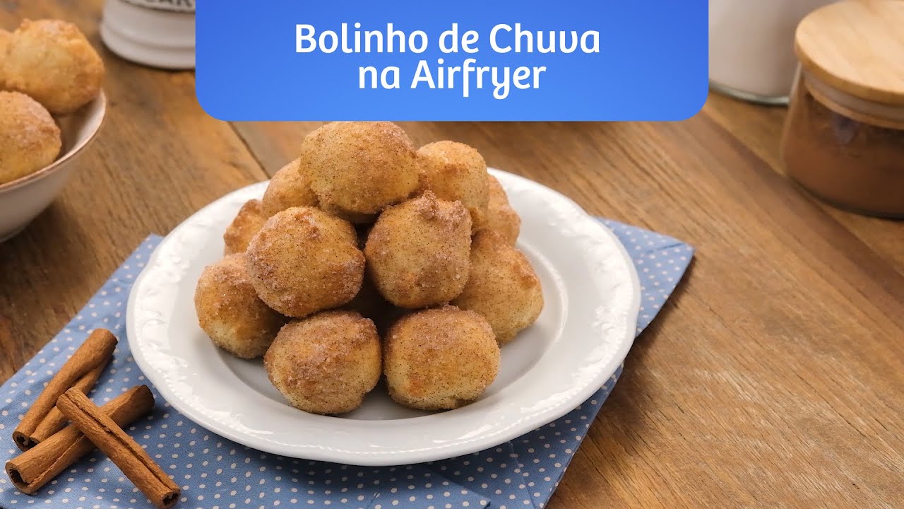Bolinho De Chuva Na Airfryer Renata