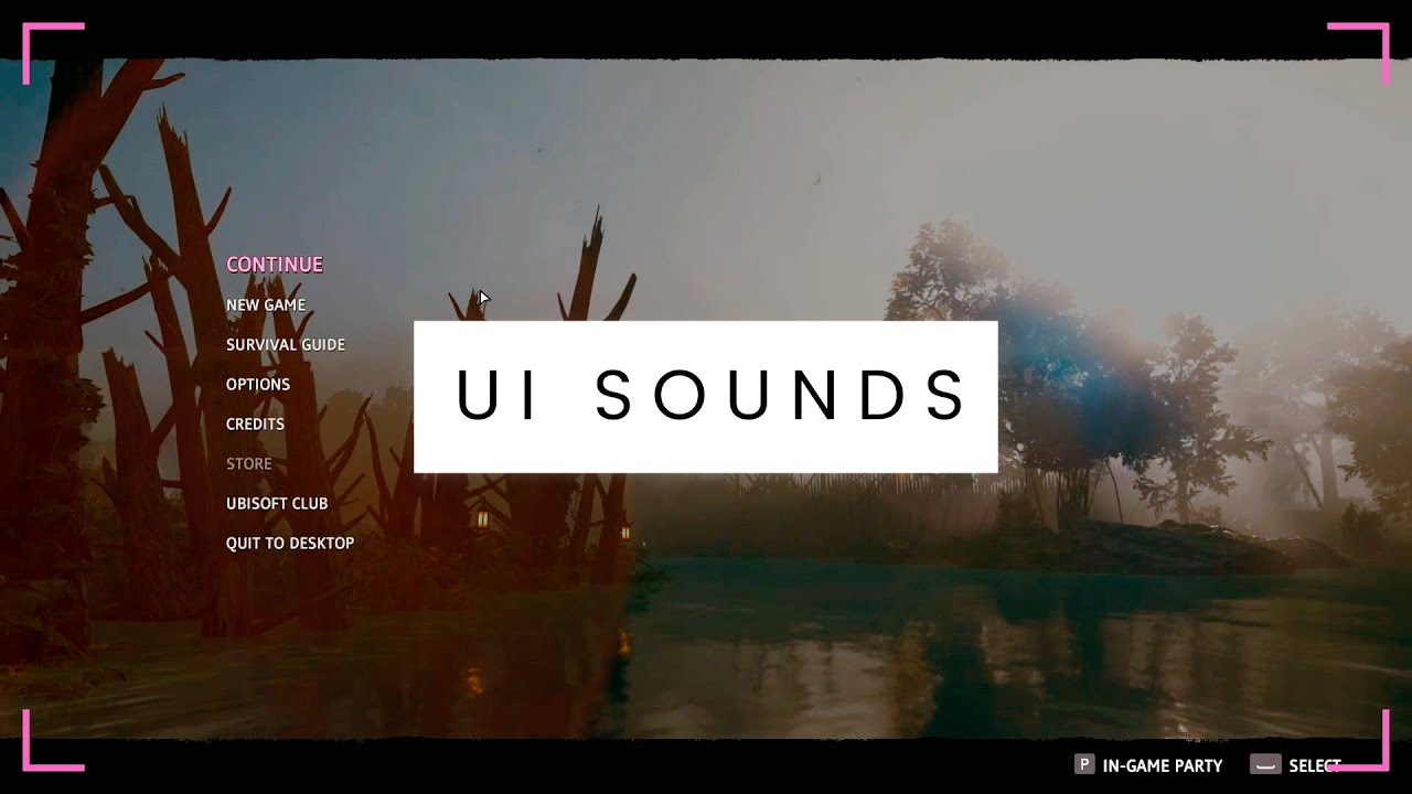 Far Cry New Dawn [UI Sounds]