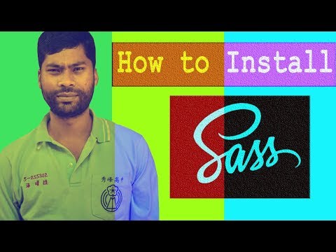 ▶️▶️ How to Install SASS ✳️ Nesting ✳️ Variable ❇️ eeExpert