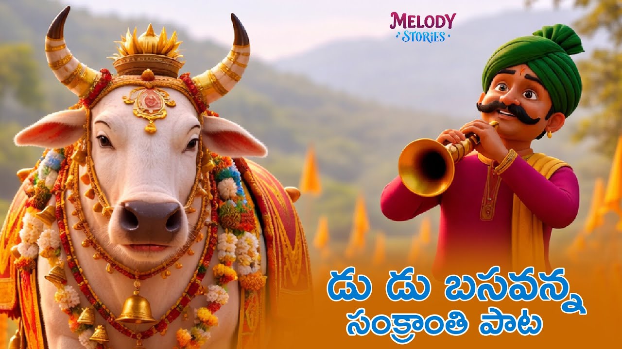 Du Du Basavanna 🐂 | Sankranthi Special Telugu Kids Song | Melody Stories