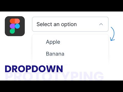 Create a DROPDOWN MENU in Figma (Tutorial)