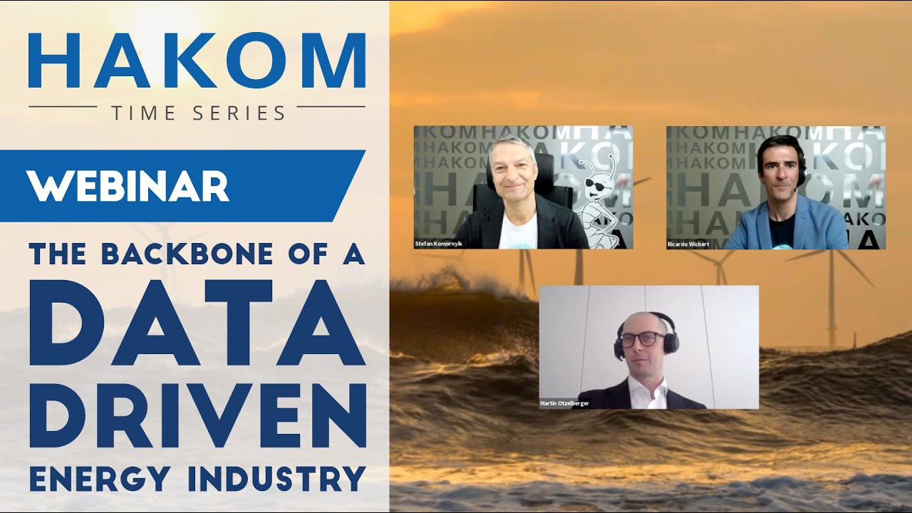 HAKOM Webinar: The Backbone of a Data Driven Energy Industry.