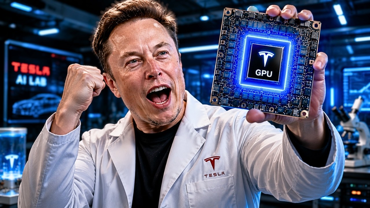 Elon Musk’s Secret GPU LEAKED: 40x Faster Than HW4 (NVIDIA is Terrified)