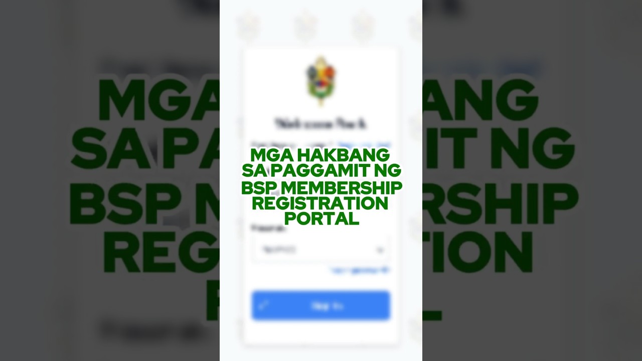 BSP Membership Registration Portal