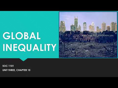 Ch. 10 Lecture - Global Inequality