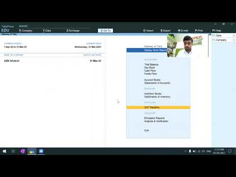 HSN Code 6 Digit Update in TallyPrime & Tally.ERP9 | In Tamil | AXN Infotech