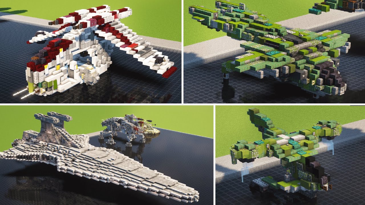 Minecraft Elcestrus Halo Star Wars Build Showcase - Minecraft Builders