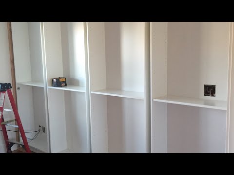 DIY IKEA BILLY BOOKCASE HACK 2021
