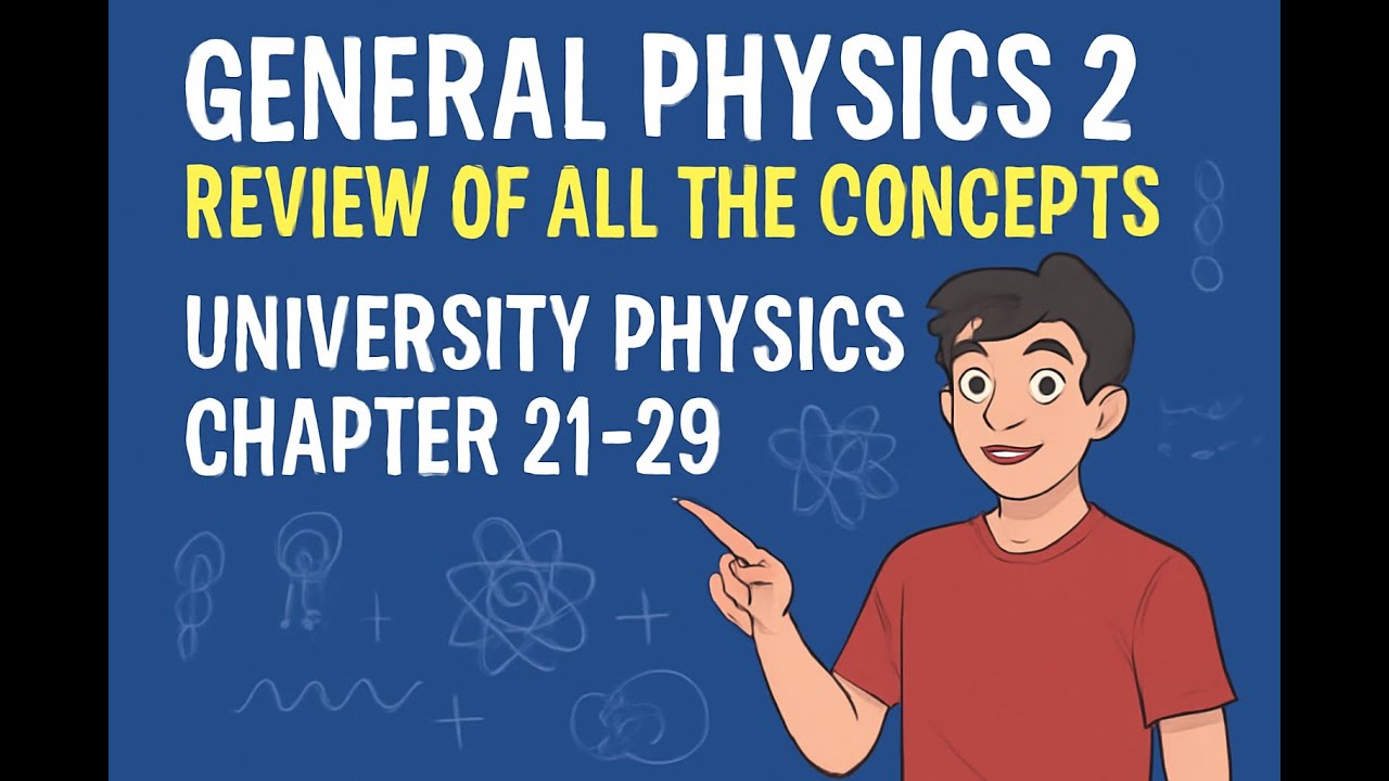 General Physics 2| Revision For the Final Exam| University Physics CH:(21-29)|