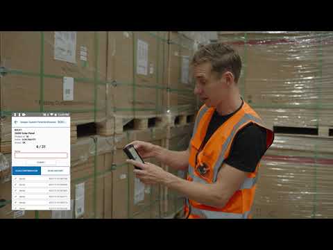 How to record unique references against stock already in the warehouse via Scan Move