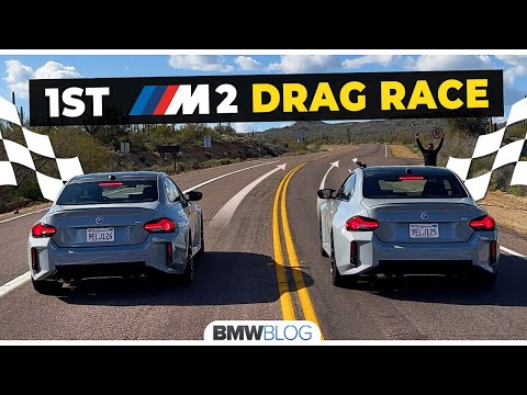 2023 BMW M2 Drag Races Identical G87, Inline-Six Engine Sounds Really ...