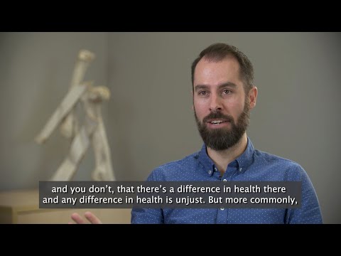 How does health equity relate to the social determinants of health (SDOH)?
