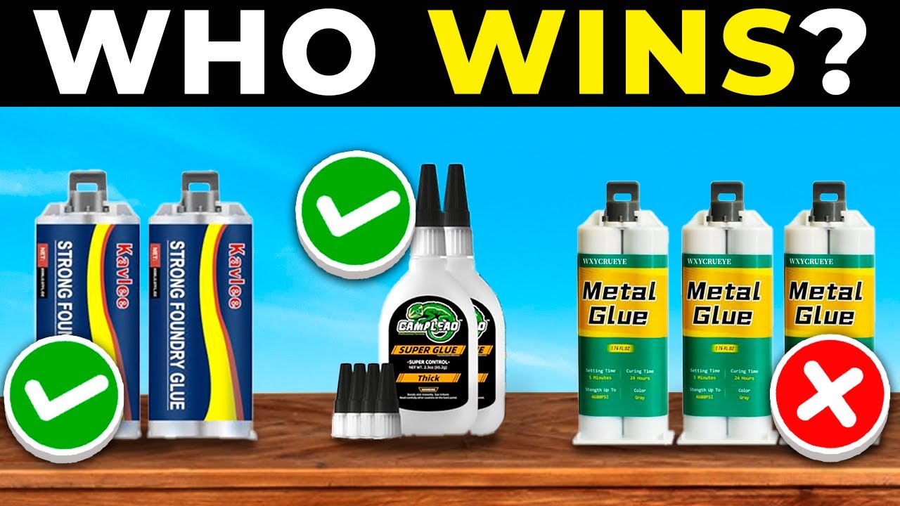 TOP 5 BEST GLUES for METAL to METAL 2026 | STRONGEST METAL ADHESIVES AMAZON