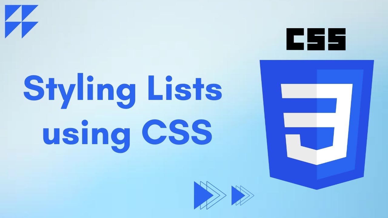 Styling Lists using CSS | CSS Tutorial #17