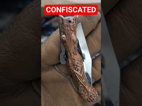 I Bought 75 POUNDS Of TSA Confiscated Knives And They ACTUALLY Took...