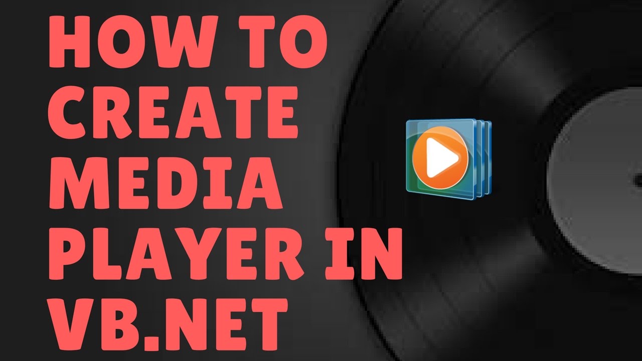 How to create a professional media player with Microsoft Visual Basic 2008,2012,15 express edition.
