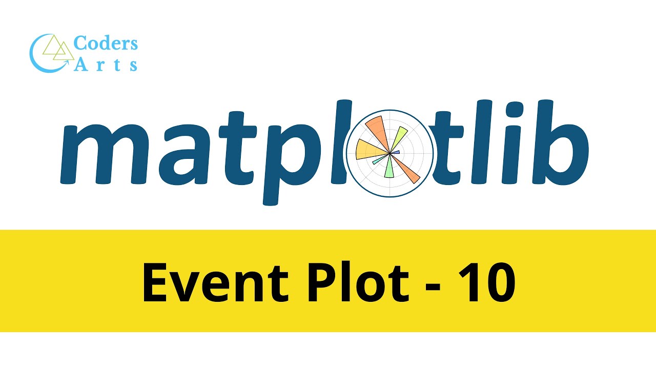 Create Event Plot Using Matplotlib in Python - 10 | Matplotlib Tutorial