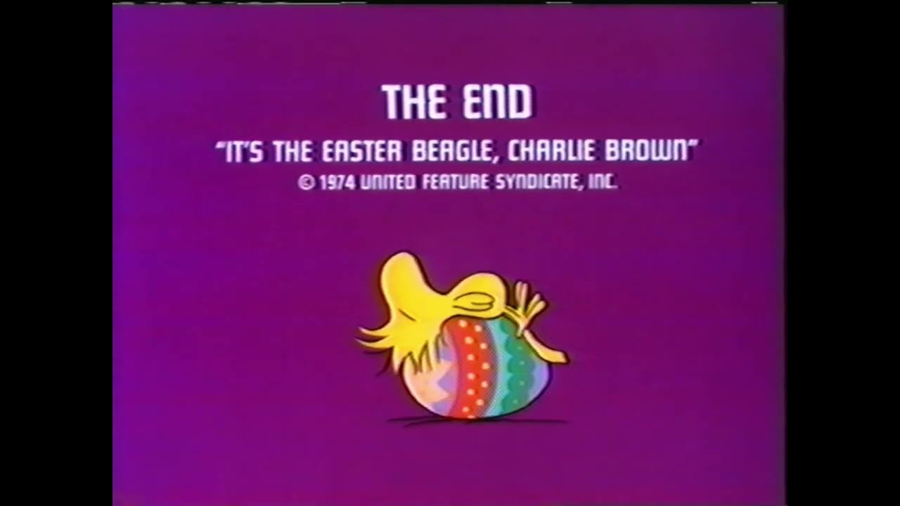 Opening and Closing to It's the Easter Beagle, Charlie Brown 1994 VHS (1998 Reprint)