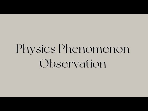 Physics Observation | Nayla 10F
