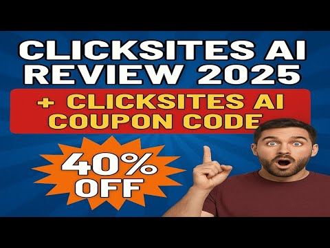 ClickSites.ai Review: Best AI Website Builder to Create Stunning Websites in Minutes