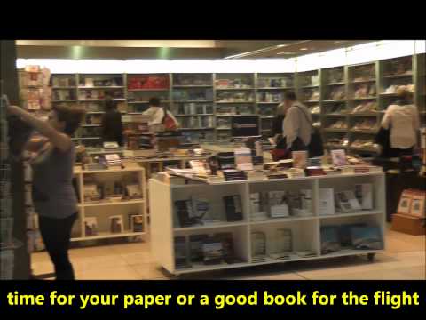 Duty Free and Retail area at Athens International Airport, Greece
