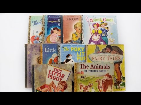 A Brief History of Little Golden Books and How to Determine Their Value - For the Junk Journal Maker